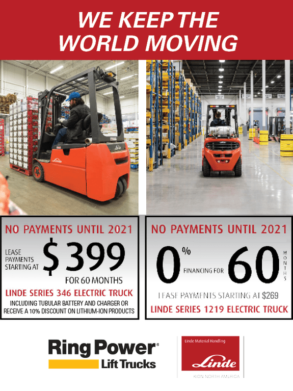 Forklift Sales, Parts and Service - Ring Power - Lift Trucks